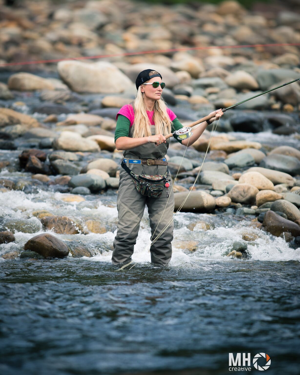 Introducing an Absolute Beginner to Salmon Fishing