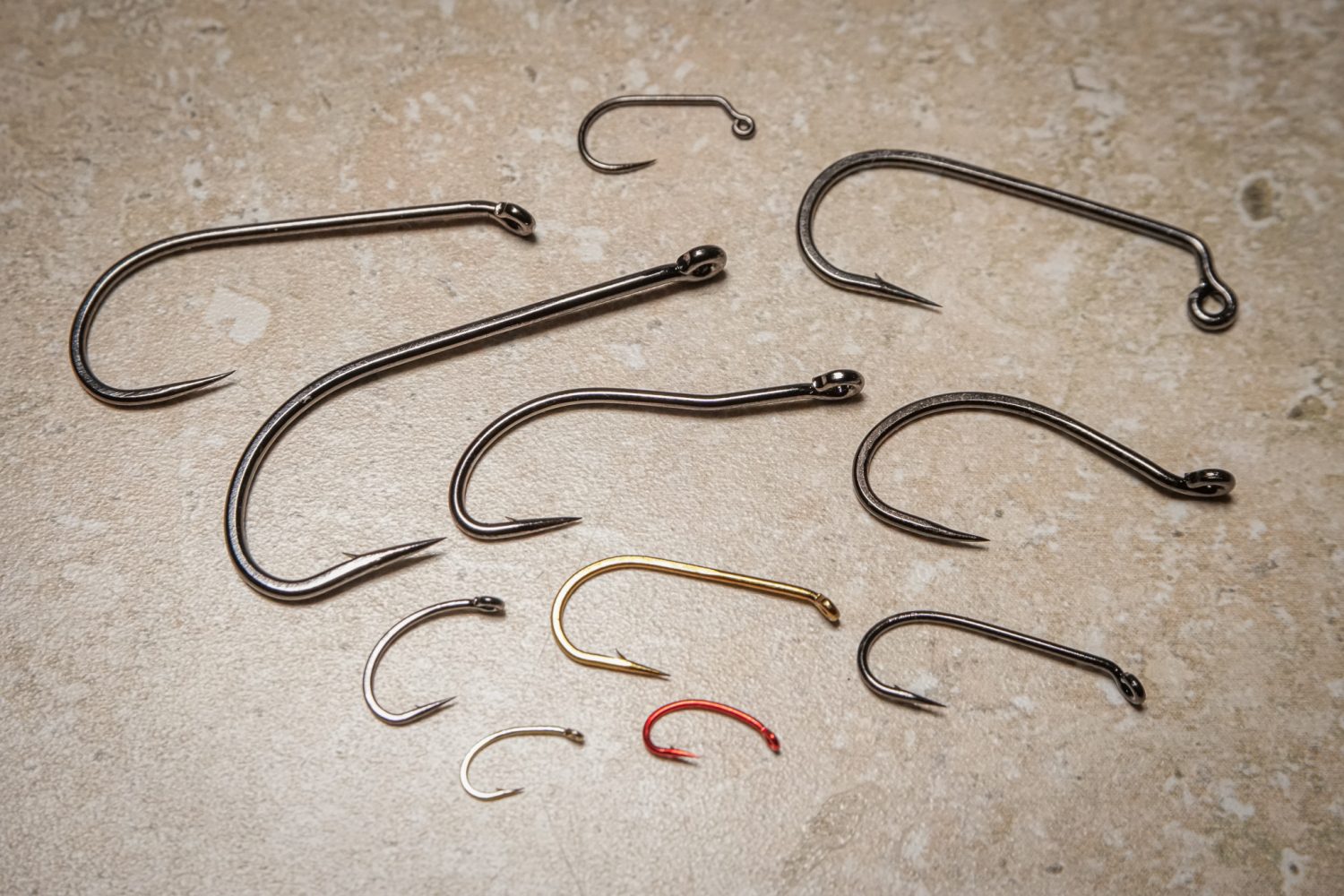 Size 8 Jig Hook Fishing Hooks Fishing Hook Size Chart In Mm Fly Hook ...