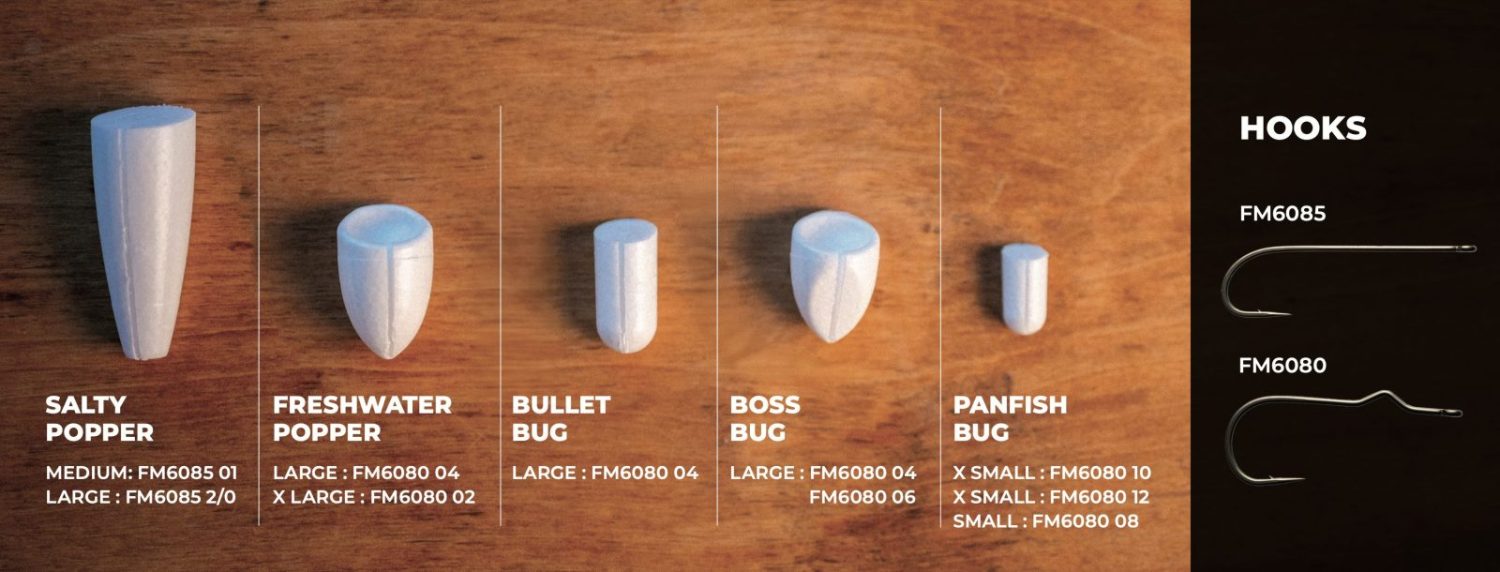 New Poppers for Largemouth & Smallmouth Bass - Fulling Mill Blog